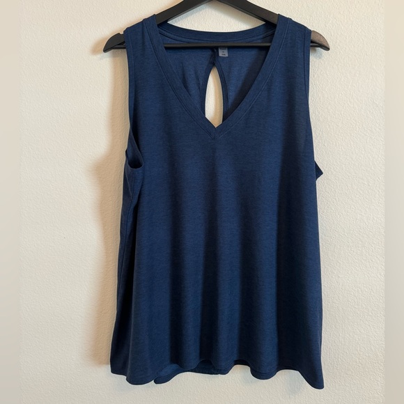 Beyond Yoga | Tops | Beyond Yoga Tank Navy Blue 2x | Poshmark